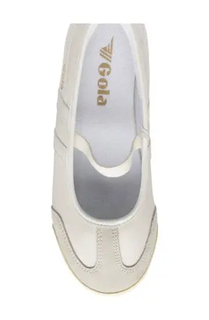 Gola Celestra Leather Mary Jane Sneaker - White/white
