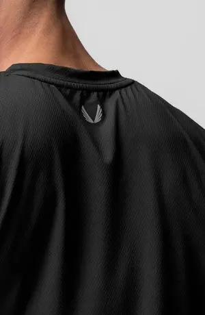 ASRV Aerosilver Muscle Tee - Black