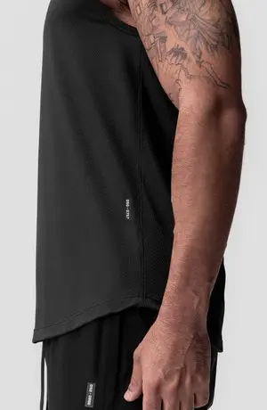 ASRV Aerosilver Muscle Tee - Black