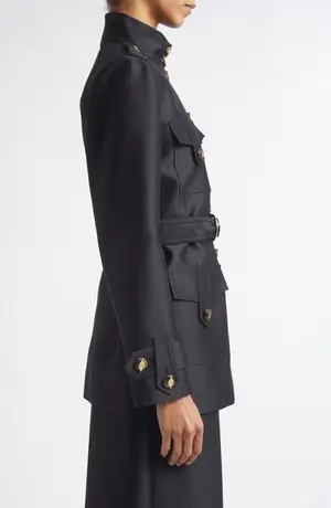 Zimmermann Valiant Wool & Silk Utility Jacket