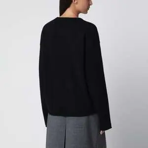 Extreme Cashmere Paolo Raven Cashmere Sweater - Black