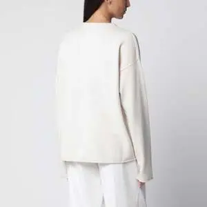 Extreme Cashmere Paolo Bone Cashmere Crewneck Sweater - Beige