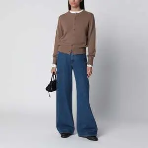 Extreme Cashmere Little Lamb Cashmere Cardigan - Beige