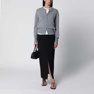 Extreme Cashmere Little Lamb Cashmere Cardigan - Grey