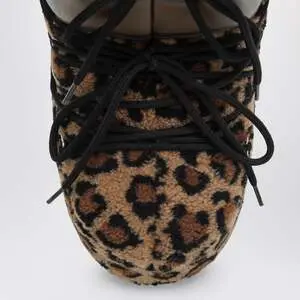 Moon Boot Icon Low Fleece Leopard Boots