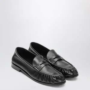 Saint Laurent Le Loafer Loafers In Leather - Black