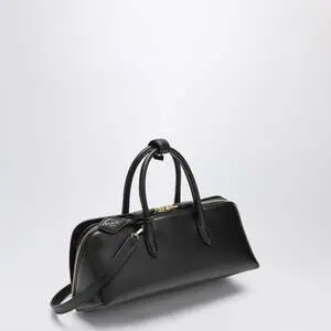 Alaïa Small Delta Bag In Box Calf Leather - Black