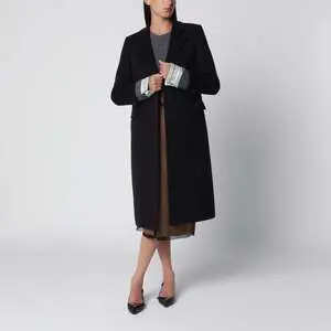 Tagliatore Single-breasted Coat In Wool Blend