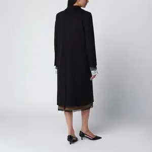 Tagliatore Single-breasted Coat In Wool Blend