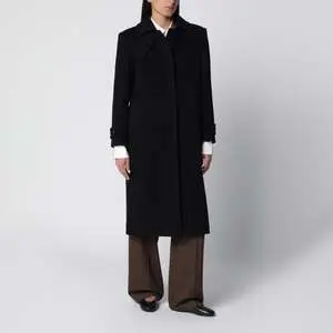 Tagliatore Single-breasted Wool Coat - Black