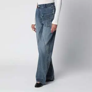 JW Anderson Workwear Twisted Mid Cotton Jeans