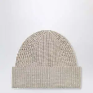 Loro Piana Sergio Toffee Cream Cashmere Beanie - Beige