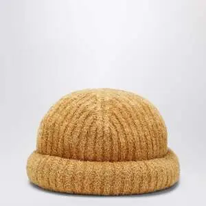 Loro Piana Wisteria Silk Chenille Beanie - Brown