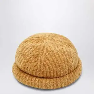 Loro Piana Wisteria Silk Chenille Beanie - Brown