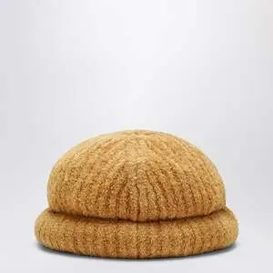 Loro Piana Wisteria Silk Chenille Beanie - Brown