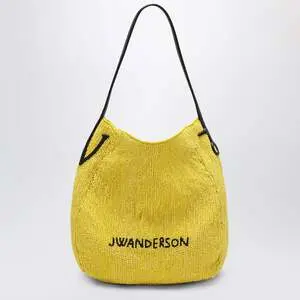 JW Anderson Small Bulb Beaded Bag - Yellow