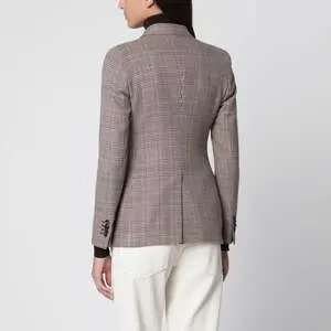 Tagliatore Double-breasted Prince Of Wales Jacket