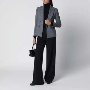 Tagliatore Double-breasted Herringbone Wool And Cashmere Jacket