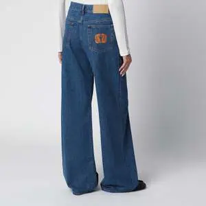 BLAZÉ MILANO Wide-leg Sapphire Jeans
