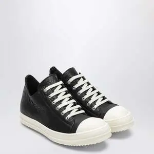 Rick Owens Low Top Calf Leather Sneakers