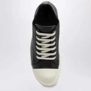 Rick Owens Low Top Calf Leather Sneakers