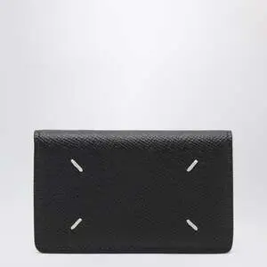 MAISON MARGIELA Leather Card Holder - Black