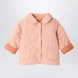 Bonpoint Reversible Juno Quilted Jacket In With Cherry Motif