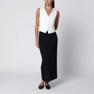 Max Mara Linen Canvas Waistcoat