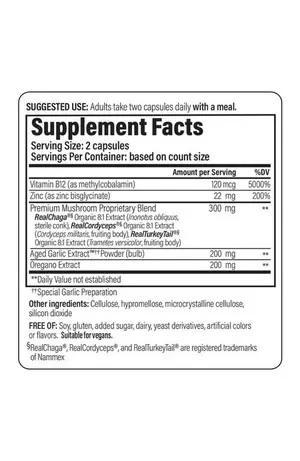 KYOLIC Immune Mushroom Supplement For Wellness And Energy Support