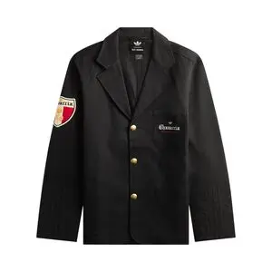 Adidas X Willy Chavarria Players Twill Blazer Jacket - Black