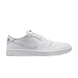JORDAN 1 Low Golf Obsidian - White