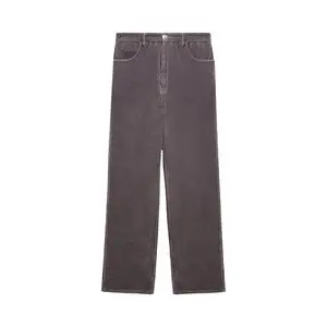 Marni Zip Closure Flared Pants 'earth - Brown