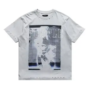 PURPLE BRAND Heavyweight Jersey Short-sleeve Tee - Grey