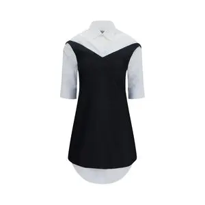 Balenciaga Hybrid Shirt Dress - Black