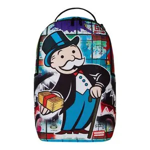 SPRAYGROUND Monopoly Money Moves Backpack - Multicolor