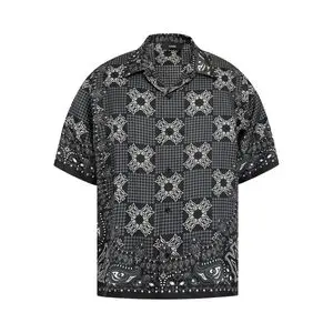 Amiri Ma Check Se Camp Shirt - Black