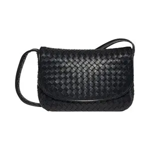 Bottega Veneta Messenger Bag 'midnight/silver - Blue