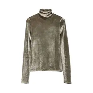 LEMAIRE Fitted High Neck Top 'chrome - Multicolor