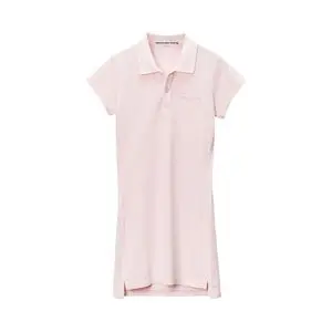 Alexander Wang Crystal Embellished Polo Dress 'light - Pink
