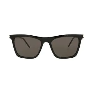 Saint Laurent Square-frame Acetate Sunglasses /silver - Black