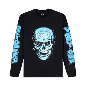 OVO X Wwe Stone Cold Long-sleeve Tee - Black