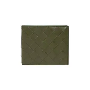Bottega Veneta Portafoglio Tweed/mineral