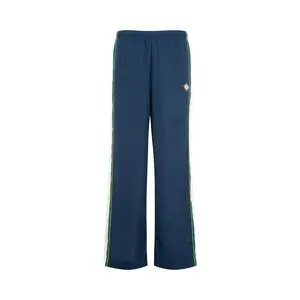 Casablanca Track Pants 'taffeta Navy/green/white/yellow - Blue