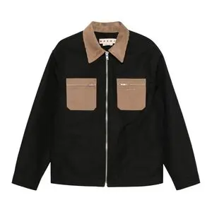 Marni Contrast Pocket Utility Jacket - Black