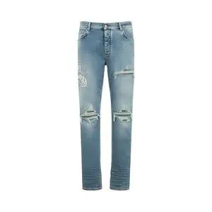 Amiri Hollywood Mx1 Jean 'harbor Indigo - Blue