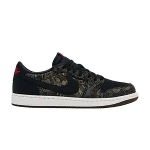 JORDAN 1 Low Og Laser Cut Sneakers - Black