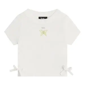 Kith Mulberry Ruched Rib Tee