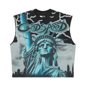 GODSPEED Voltage Sleeveless T-shirt - Grey