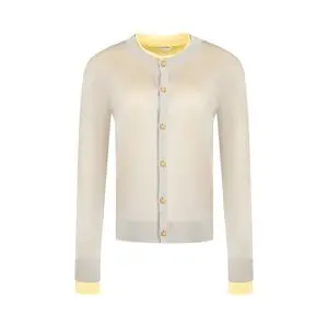 Bottega Veneta Cardigan 'pearl /sherbert - Grey