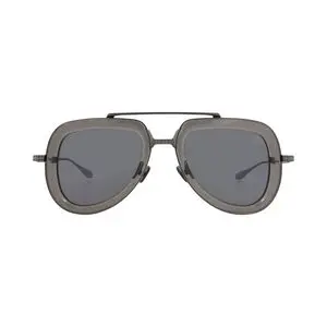 Valentino Garavani Aviator Frame Acetate/metal Sunglasses /grey